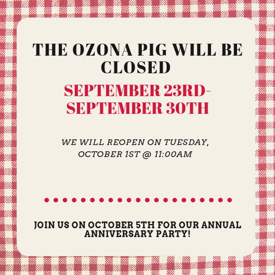 The Ozona Pig - Home